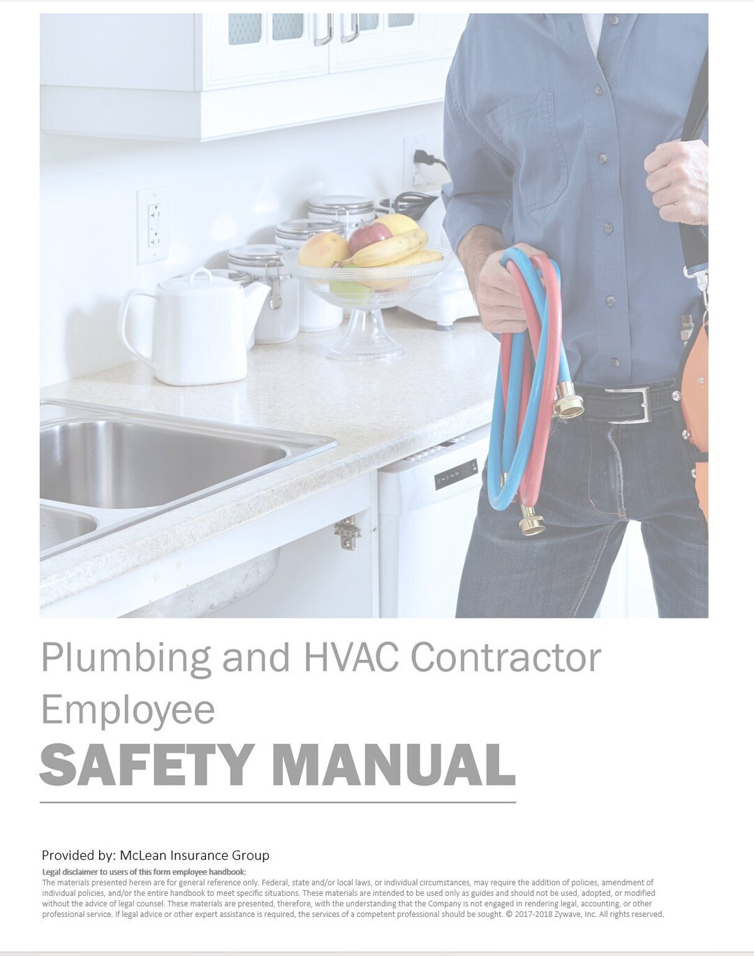 Plumber Safety Forms Health Safety Policy Hvac Worker Safety Heat ...