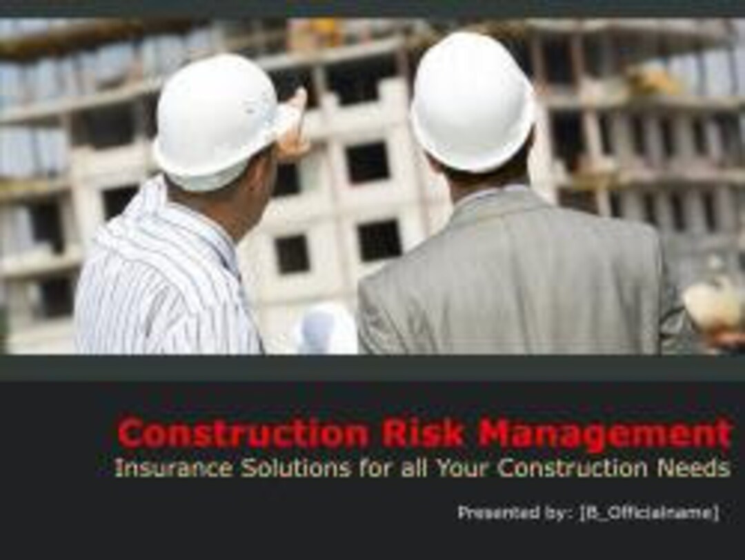 Risk Management Form Construction Risk Management Organization Risk ...
