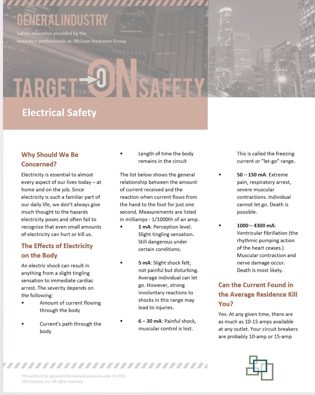 Electric Safety Form Electrician Template Target Safety Forms ...