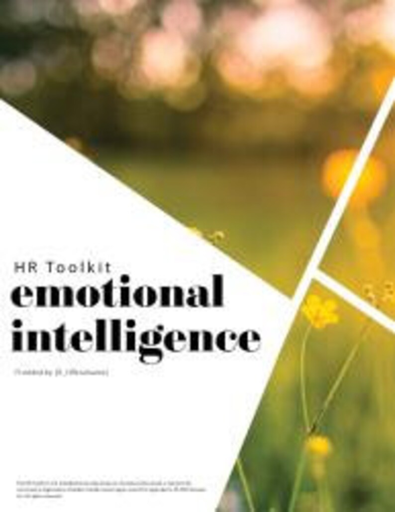 Customize Hr Emotional Intelligence Toolkit Toolkit for - Etsy