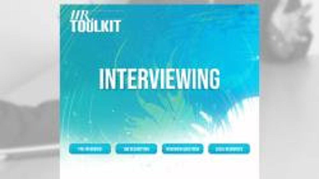 Interviewing Toolkit Template Human Resource Form Interview Checklist ...