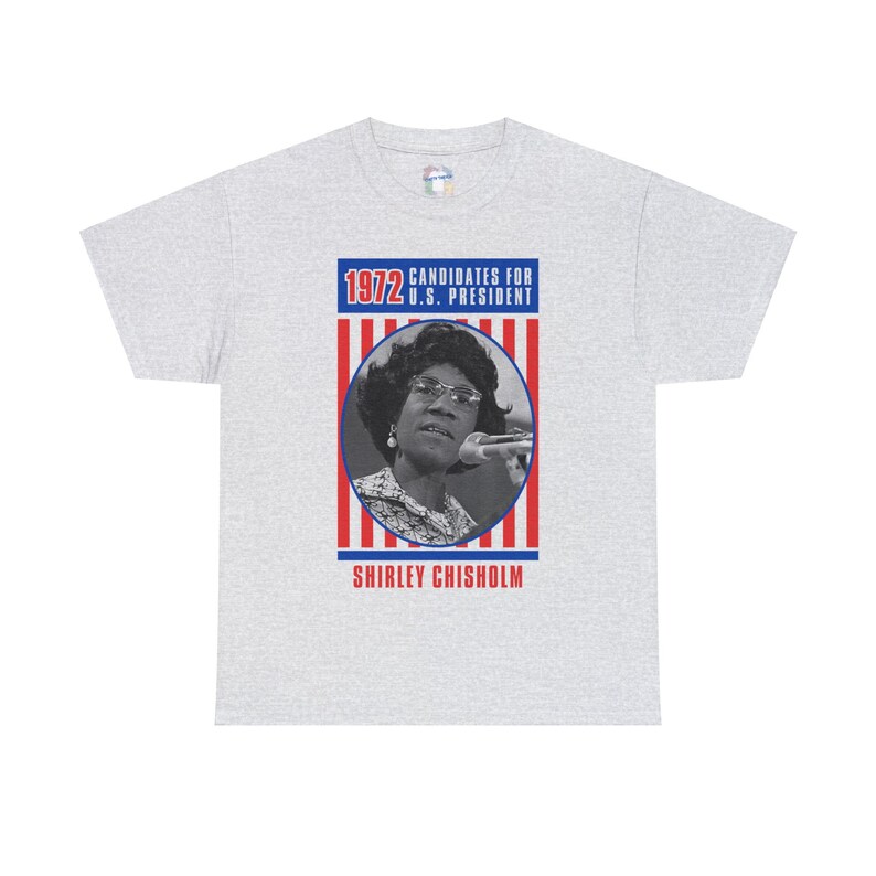 Shirley Chisholm Ad Campaign 1972 Red White and Blue | Black History ...