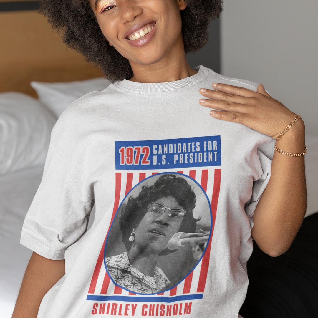 Shirley Chisholm Ad Campaign 1972 Red White and Blue | Black History ...