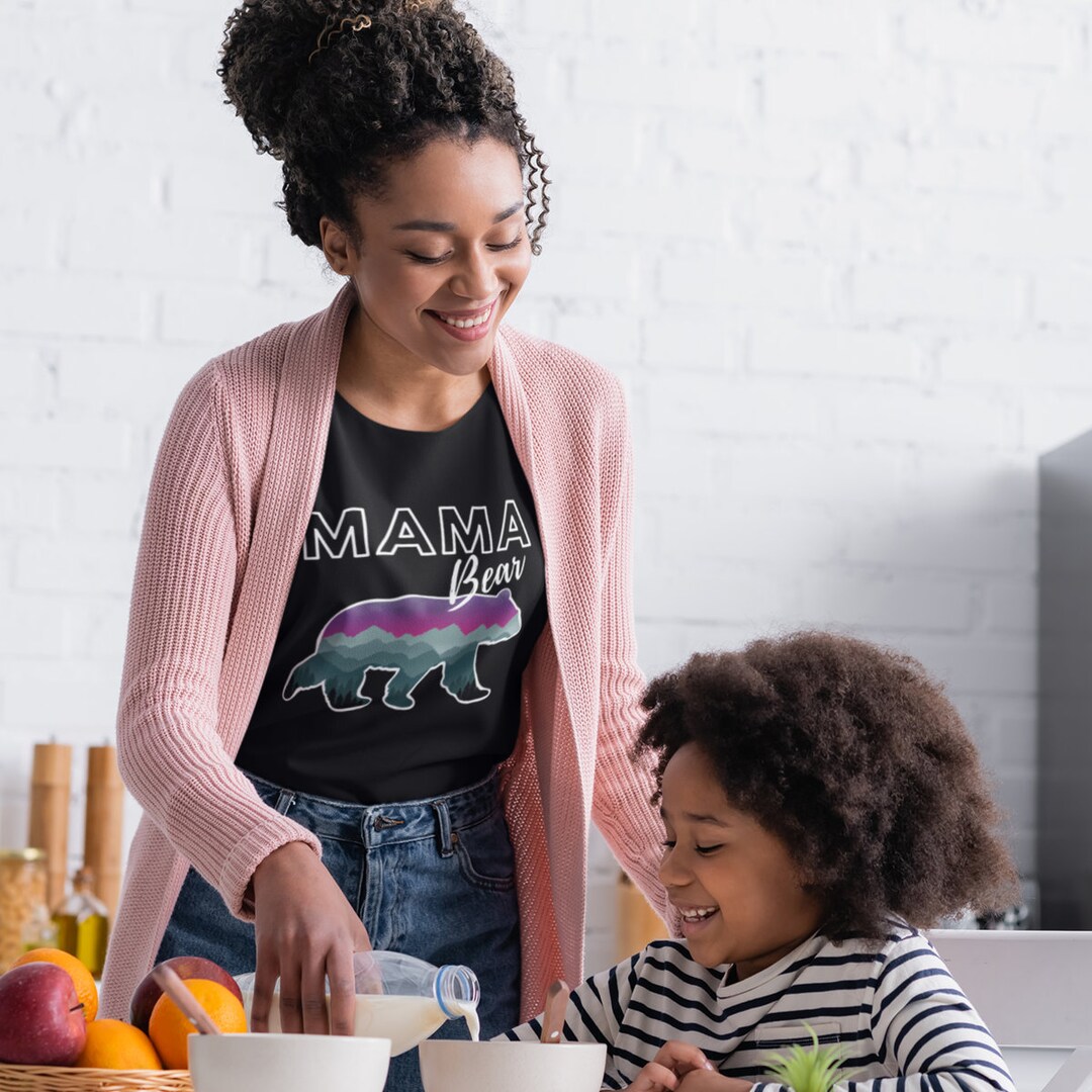 Mama Bear Funny Meme T-shirt Birthday Mothers Day Gift Family - Etsy