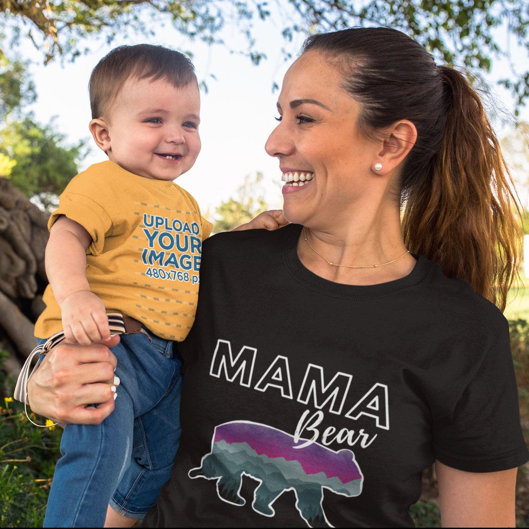Mama Bear Funny Meme T-shirt Birthday Mothers Day Gift - Etsy