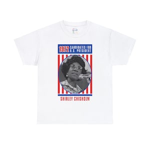 Shirley Chisholm Ad Campaign 1972 Red White and Blue | Black History ...