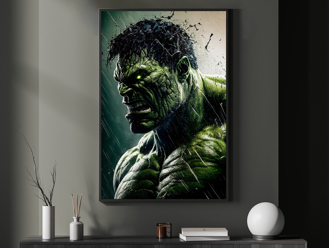 Super Hero 9 Digital Art Print, Wall Art, Digital Download, Home Decor ...