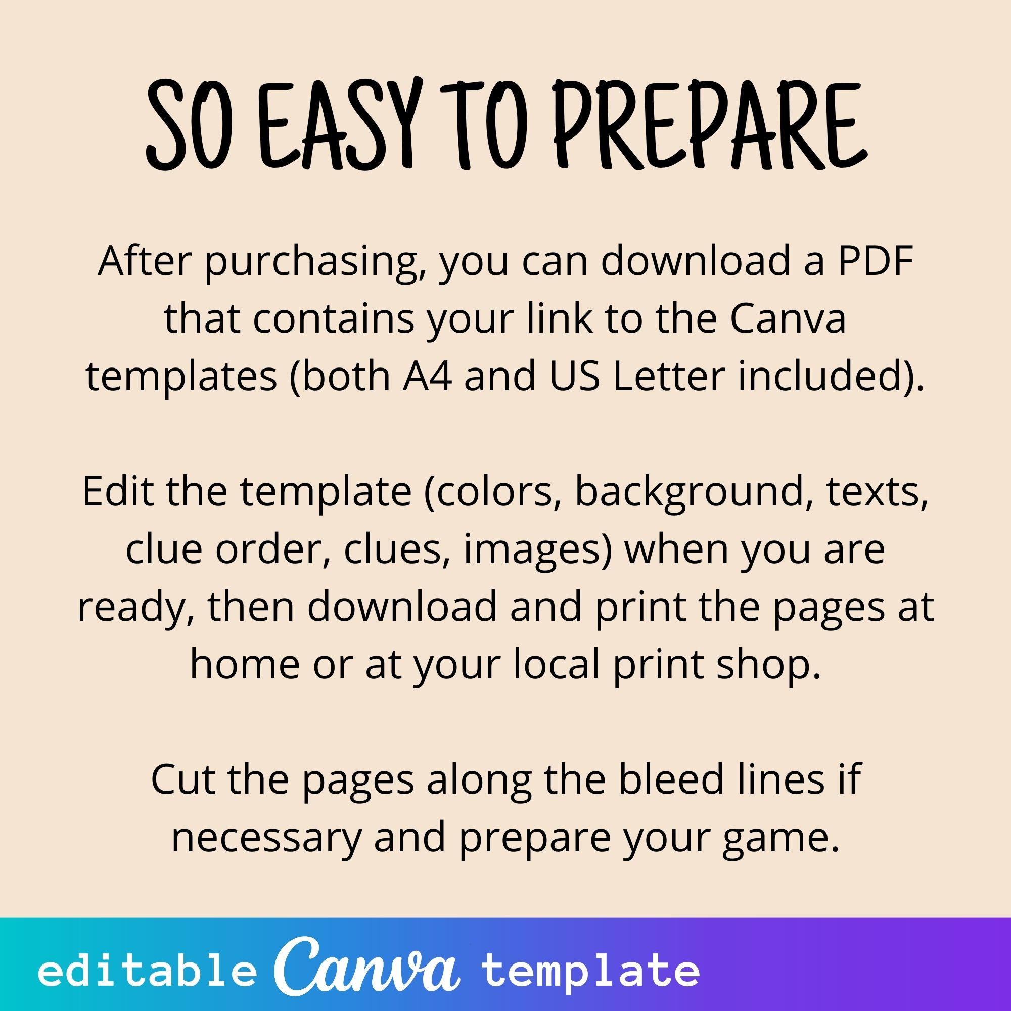 EDITABLE Printable Kids Outdoor Yard Easter Egg Hunt Game Bundle, Kids ...