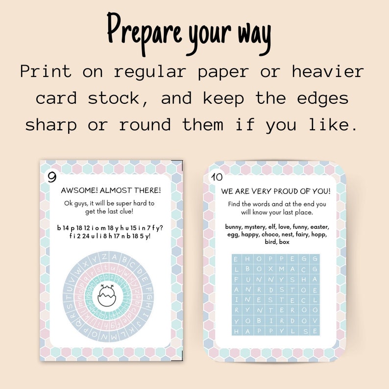 EDITABLE Printable Kids Outdoor Yard Easter Egg Hunt Game Bundle, Kids ...