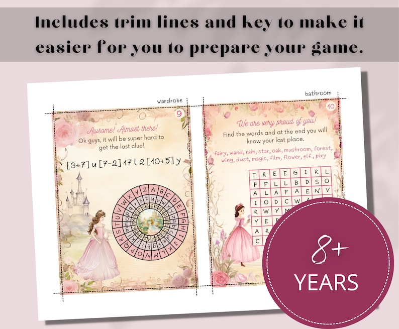 Indoor Printable Princess Secret Castle Scavenger Hunt - Etsy