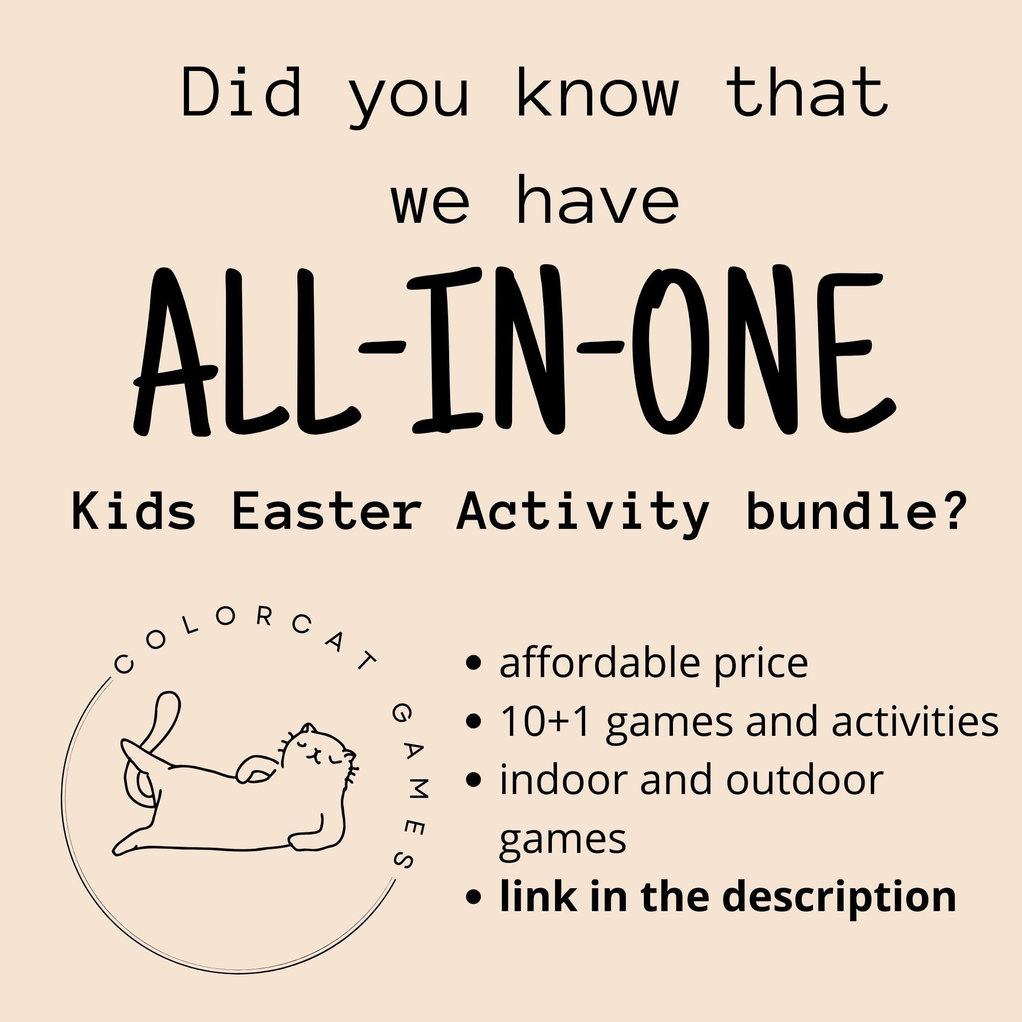 Printable Easter Scavenger Hunt, Instant Download Kids Bunny Hunt Game ...