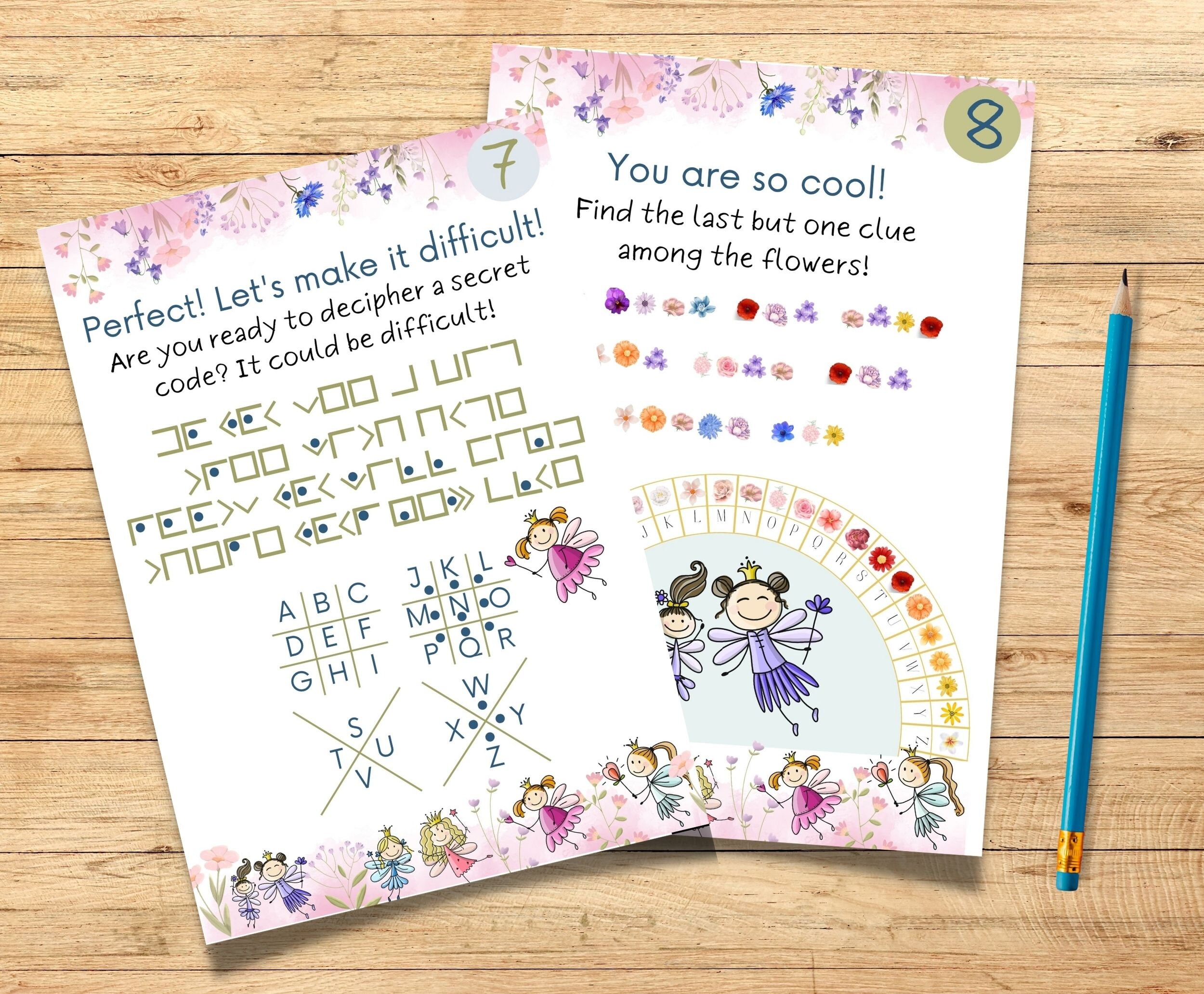 Outdoor Printable Fairy Scavenger Hunt Instant Download - Etsy