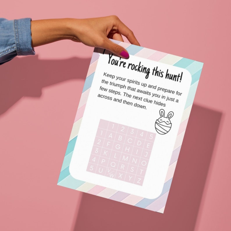 2024 EDITION Editable Printable Teen & Adult Outdoor Easter Egg Hunt ...