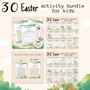 Easter MEGA Bundle With 10+1 Games for Kids, Easter Egg Hunt, Easter ...