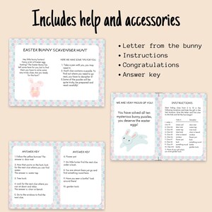 EDITABLE Printable Kids Outdoor Yard Easter Egg Hunt Game Bundle, Kids ...