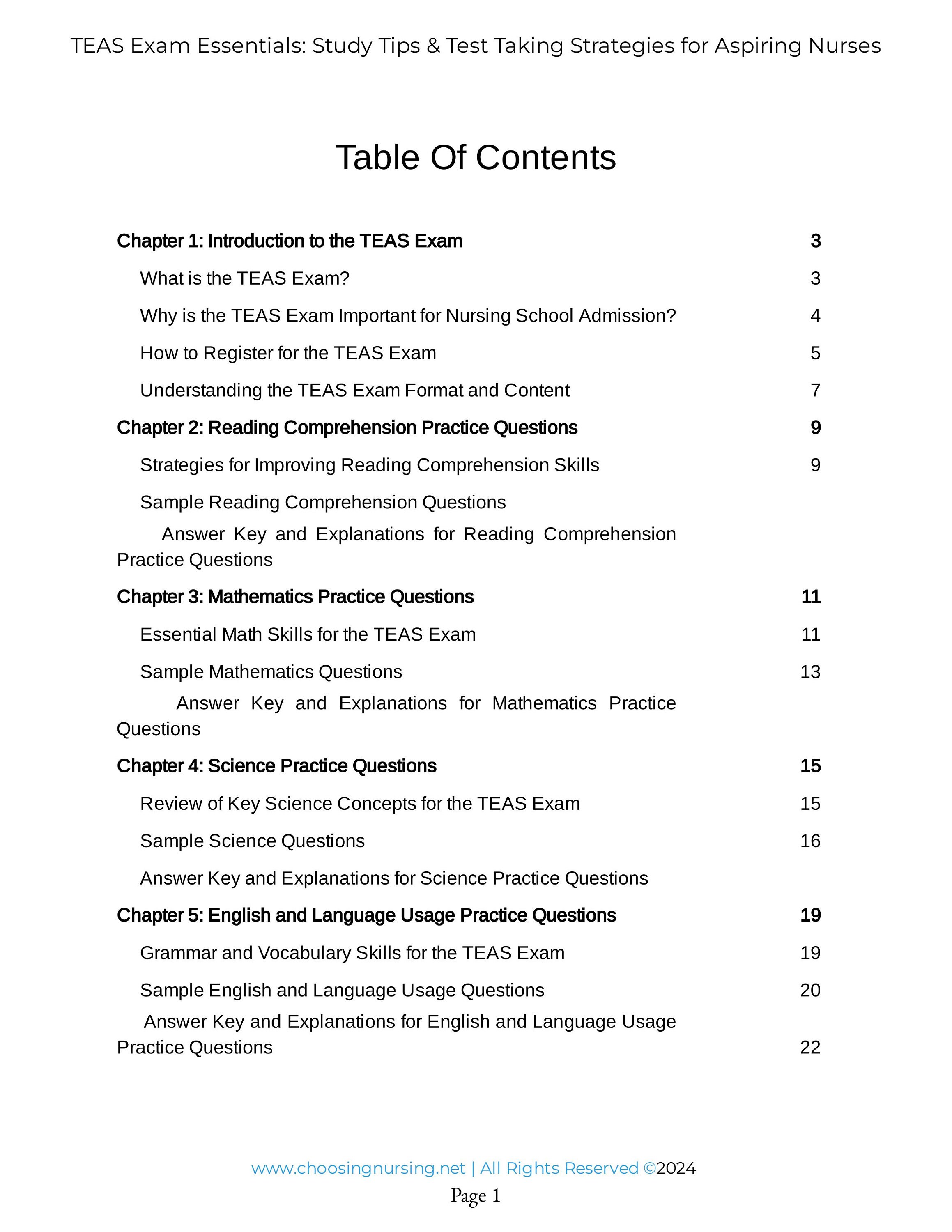 TEAS Exam Essentials Study Tips & Test Taking Digital Download - Etsy
