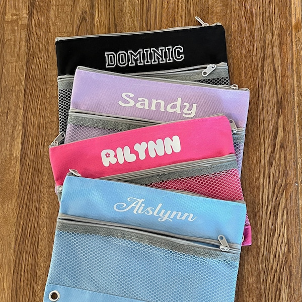 Personalized Pencil Case - Etsy