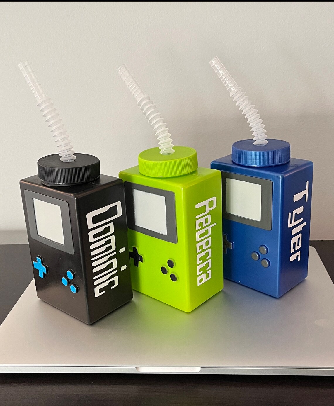 Personalized Gameboy/gamer Water Bottle - Etsy