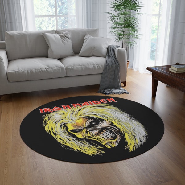 Iron Maiden Rug - Etsy
