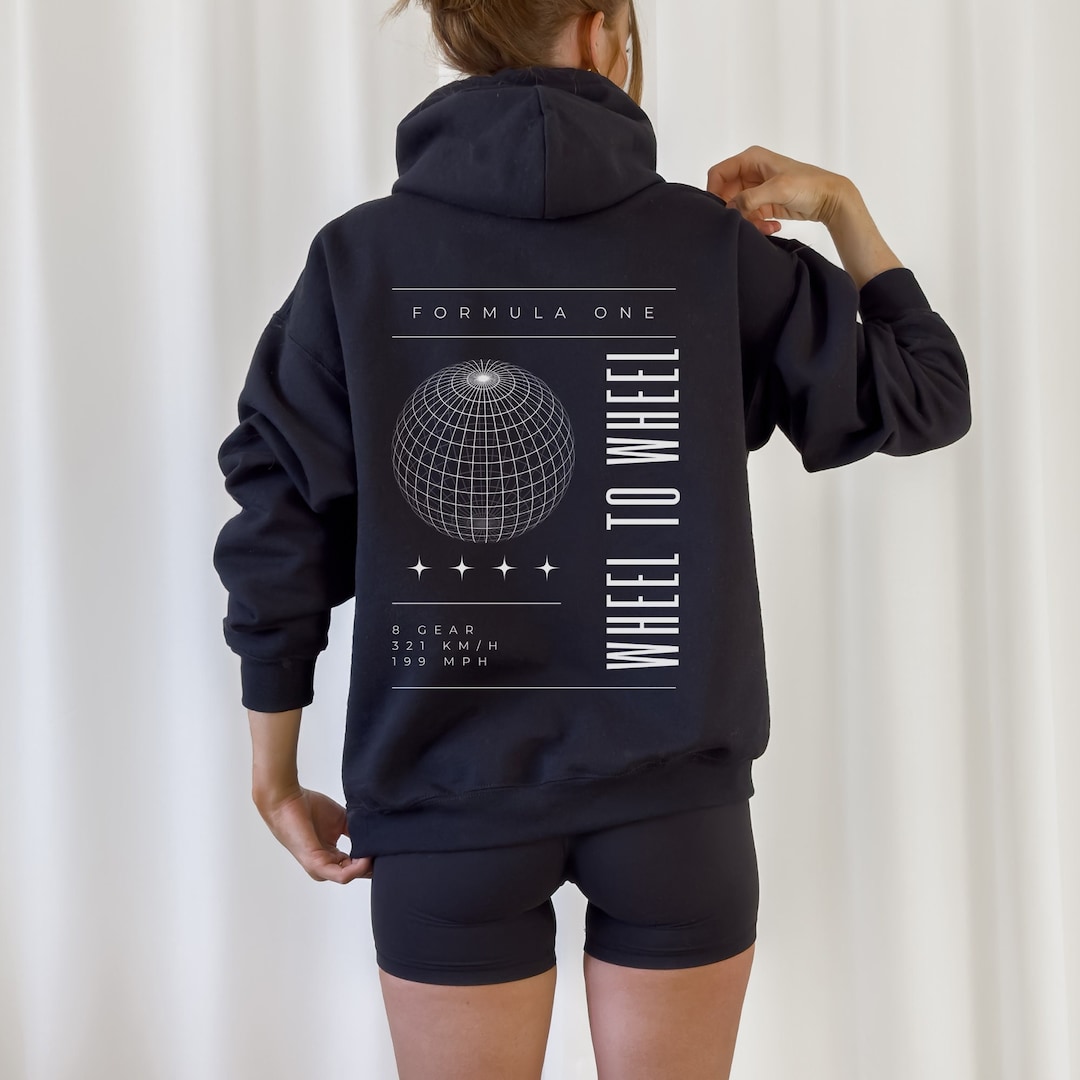 Wheel to Wheel Hoodie Formula One Sweatshirt Racing Gift F1 Gift Racing ...