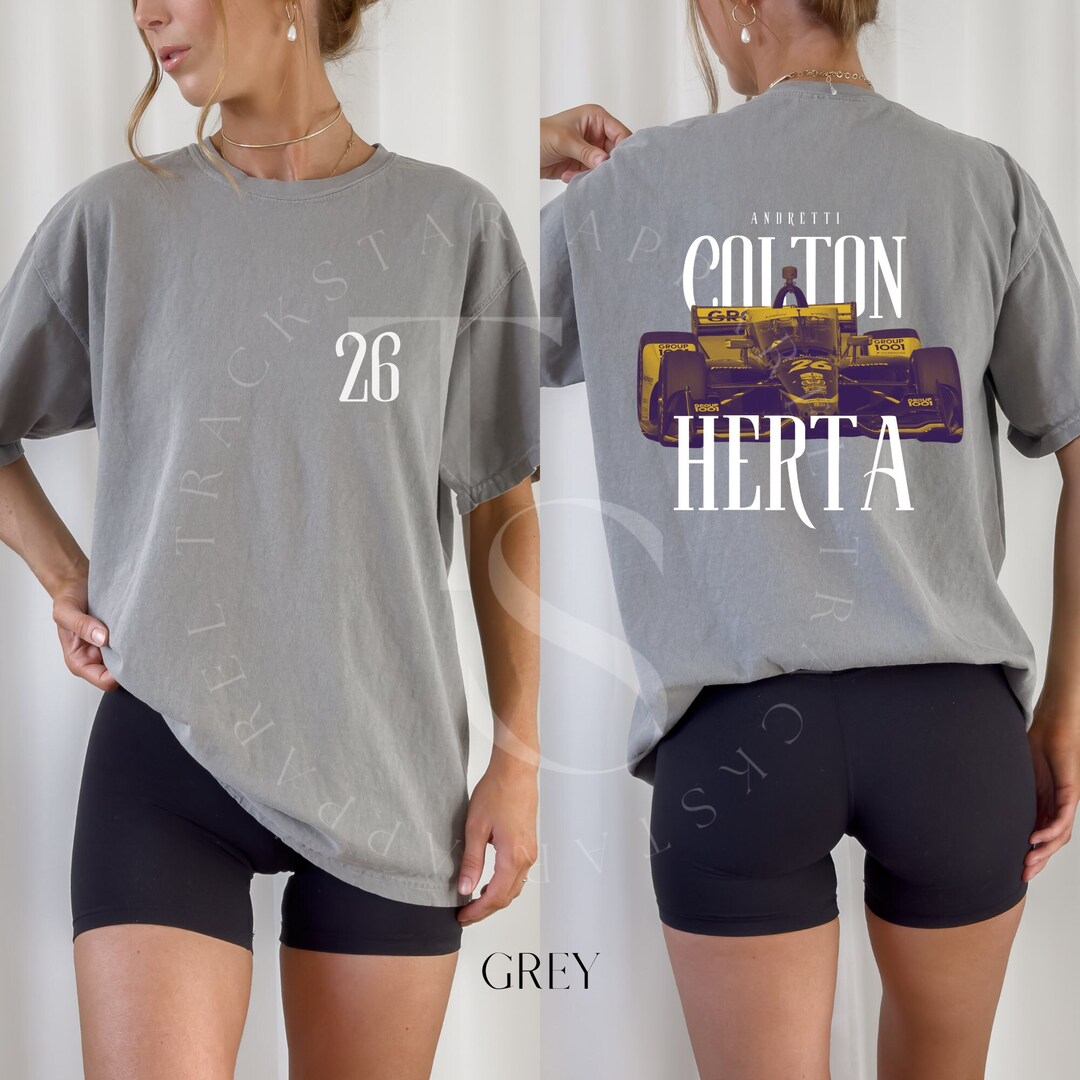 Comfort Color Colton Herta Tshirt Indycar Tee Colton Herta Gift Indycar ...