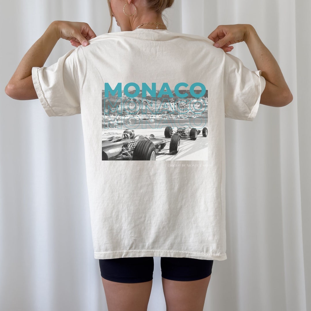 Comfort Color Monaco F1 Tshirt Formula One Tee Monaco F1 Gift F1 Gift ...
