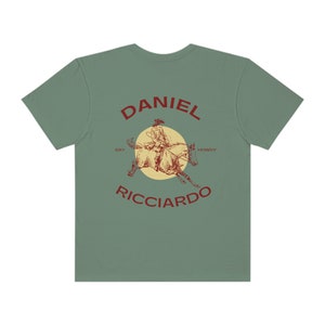Comfort Color Daniel Ricciardo Tshirt Formula One Tee Daniel Ricciardo ...