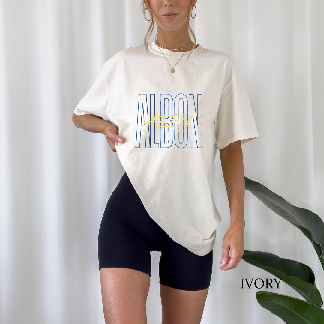 Comfort Color Alex Albon Tshirt Formula One Tee Alex Albon Gift F1 Gift ...