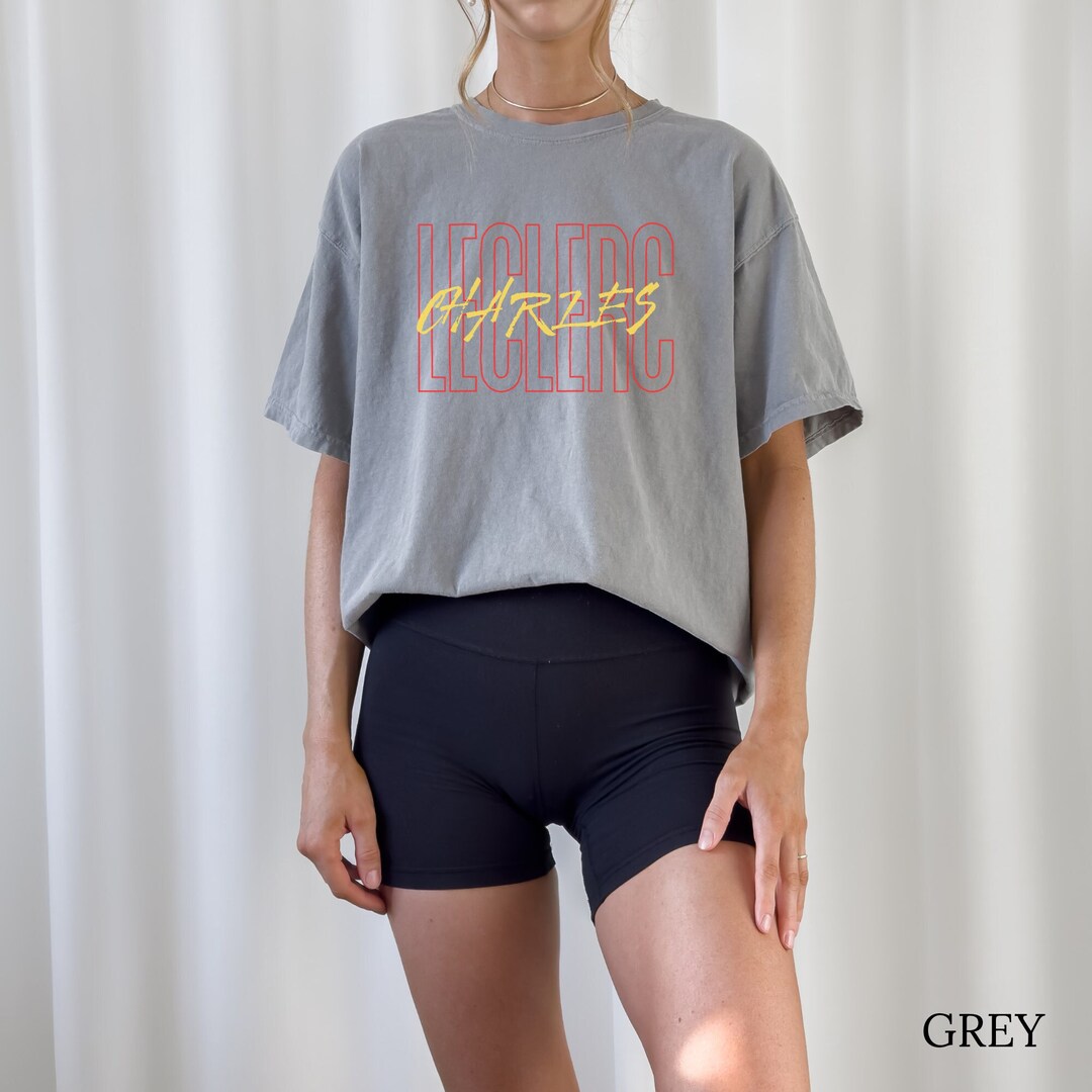 Comfort Color Charles Leclerc Tshirt Formula One Tee Charles Leclerc ...