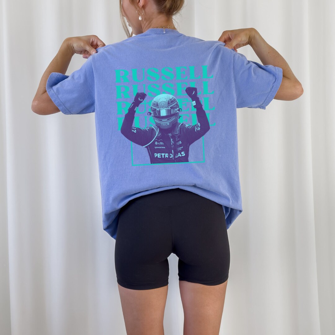 Comfort Color George Russell Tshirt Formula One Tee George Russell Gift ...