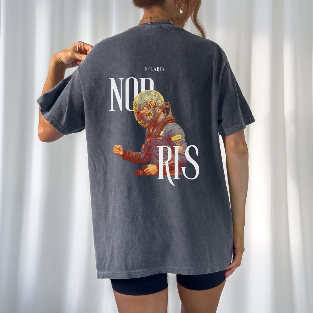 Comfort Color Lando Norris Tshirt Formula One Tee Lando Norris Gift F1 ...