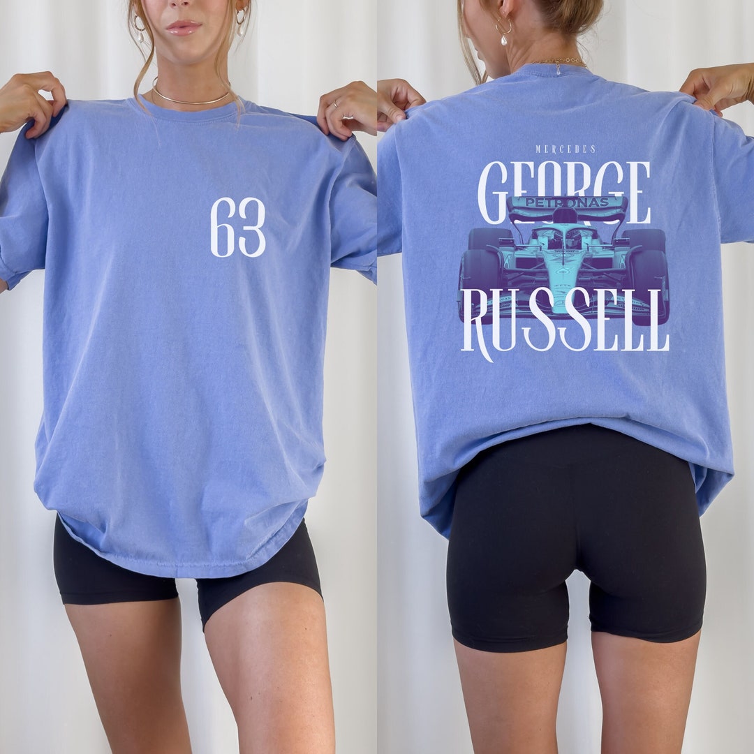 Comfort Color George Russell Tshirt Formula One Tee George Russell Gift ...