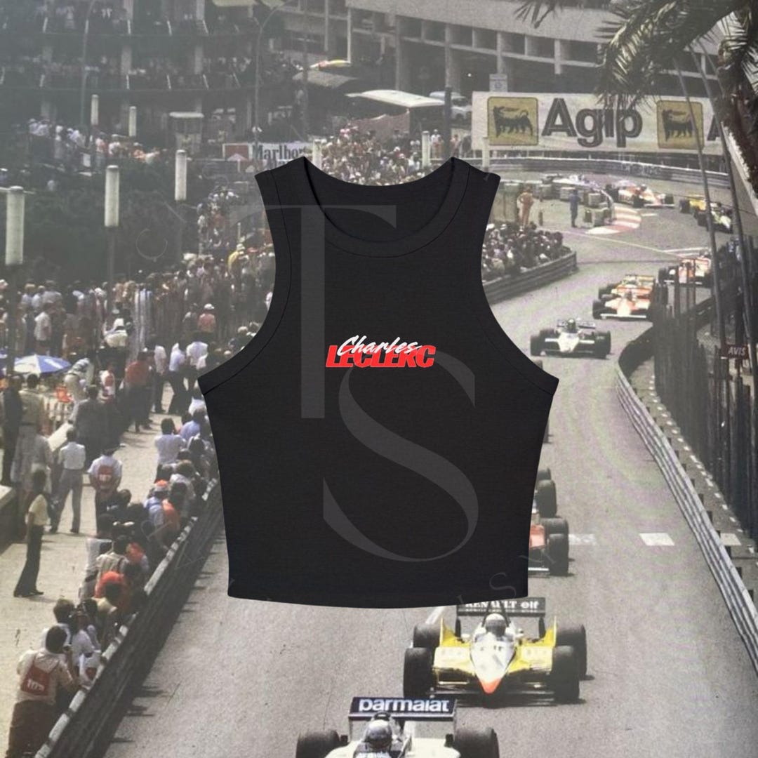 Charles Leclerc Tank Top Formula One Shirt Charles Leclerc Gift F1 Gift ...