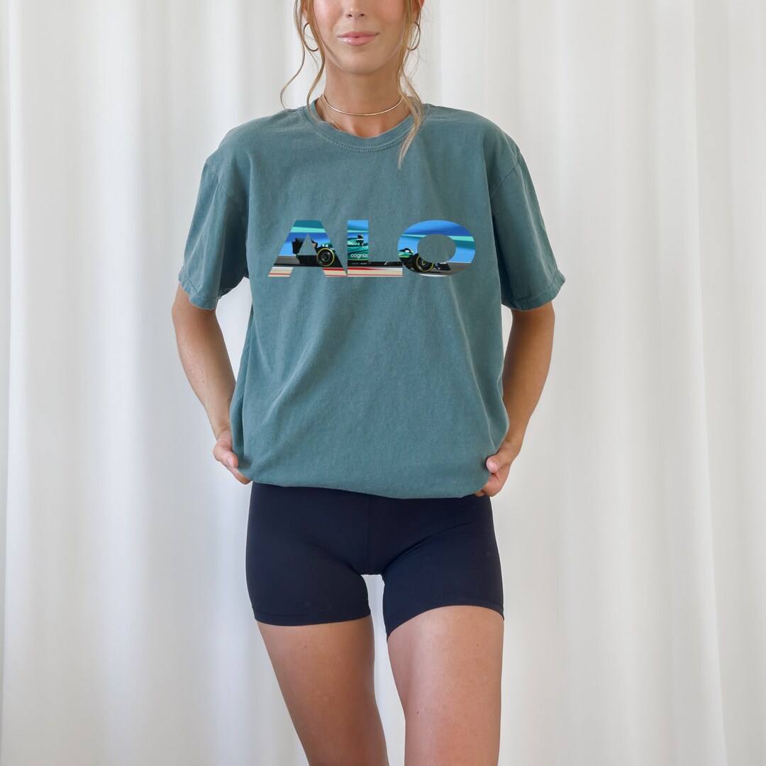 Comfort Color Fernando Alonso Tshirt Formula One Tee Fernando Alonso ...