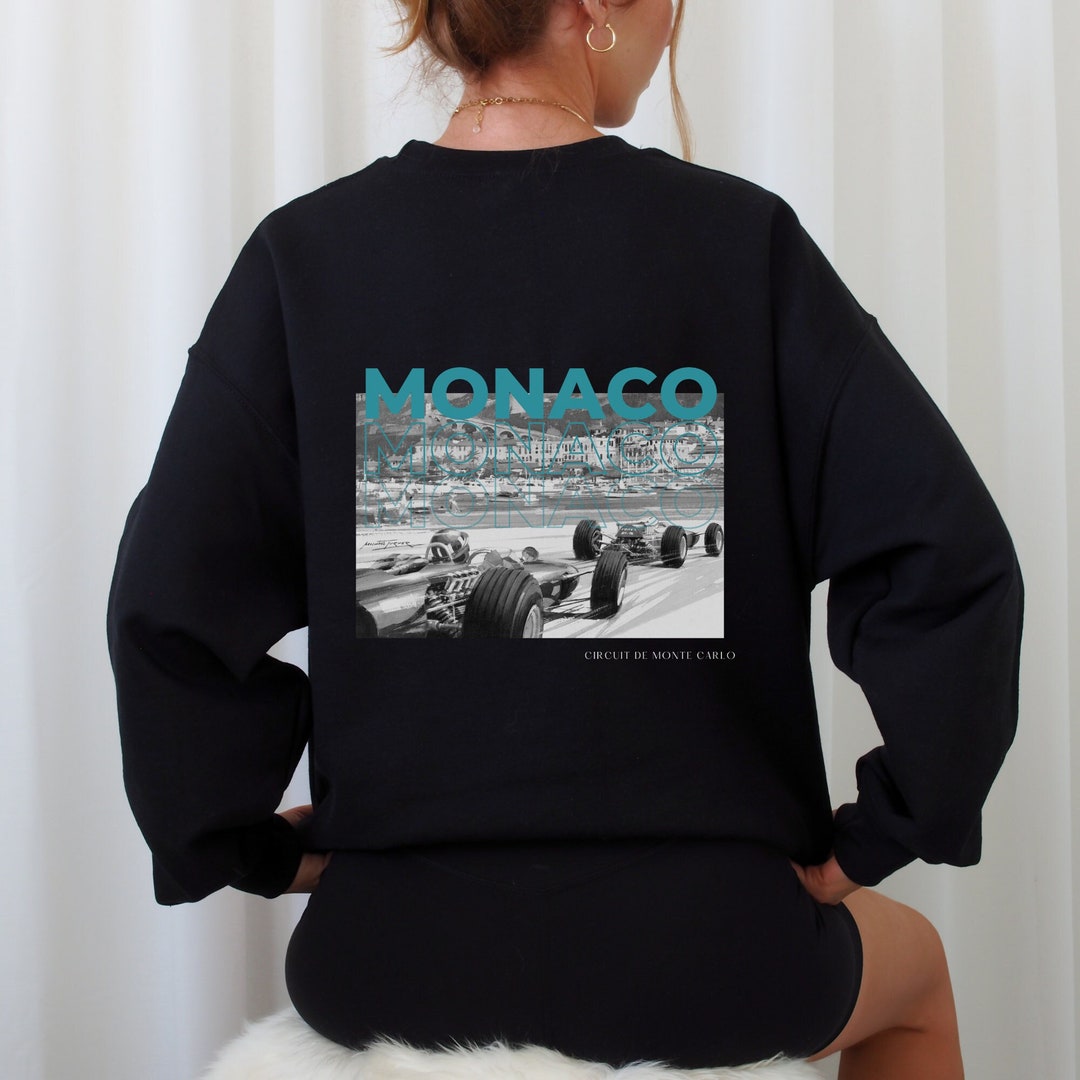 Monaco F1 Sweatshirt Formula One Crewneck Monaco F1 Gift F1 Gift Racing ...