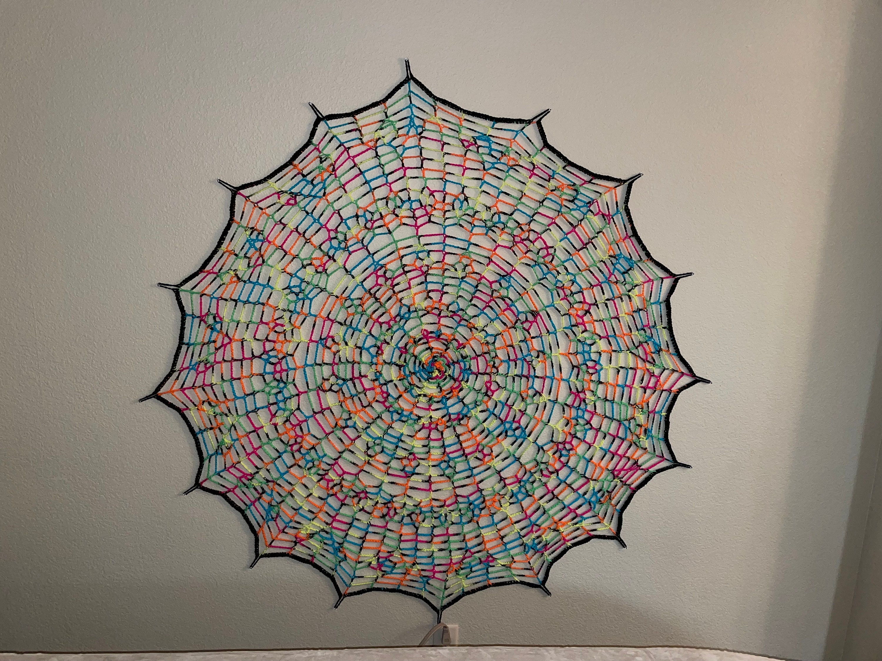 UV Reactive Spider Web - Etsy