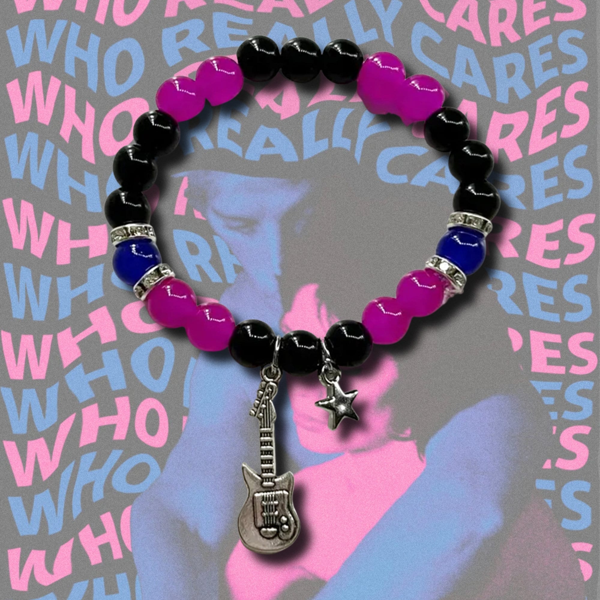 TV Girl Matching Charm Bracelet, Who Really Cares Album Bracelet, Y2K ...