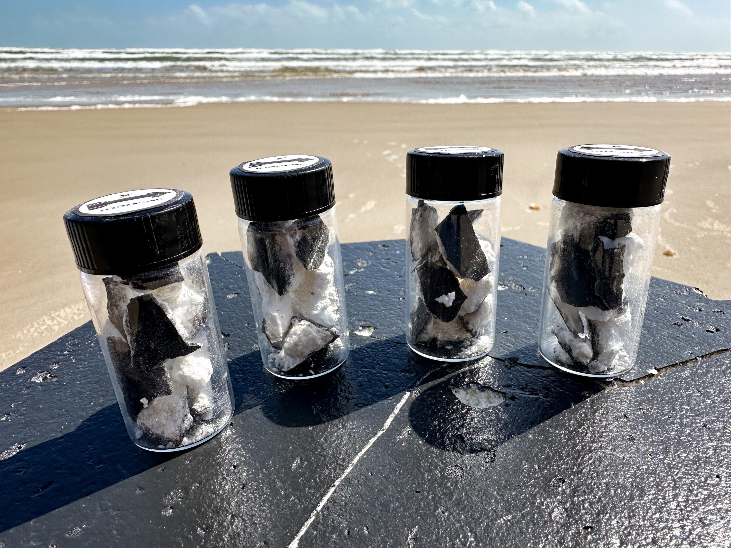 Genuine Spacex Starship Heat Tile Fragments Display (family Gift Pack ...