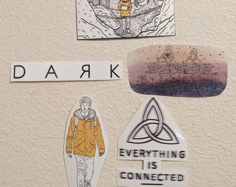 DARK Quote Sticker Martha and Jonas Stickers - Etsy