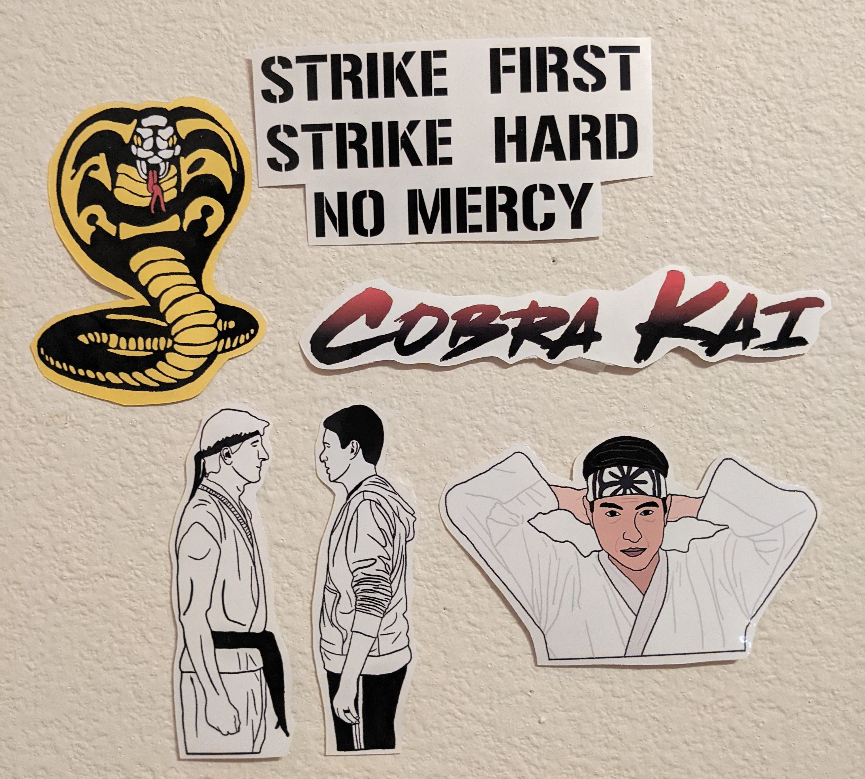 Cobra Kai Stickers - Etsy