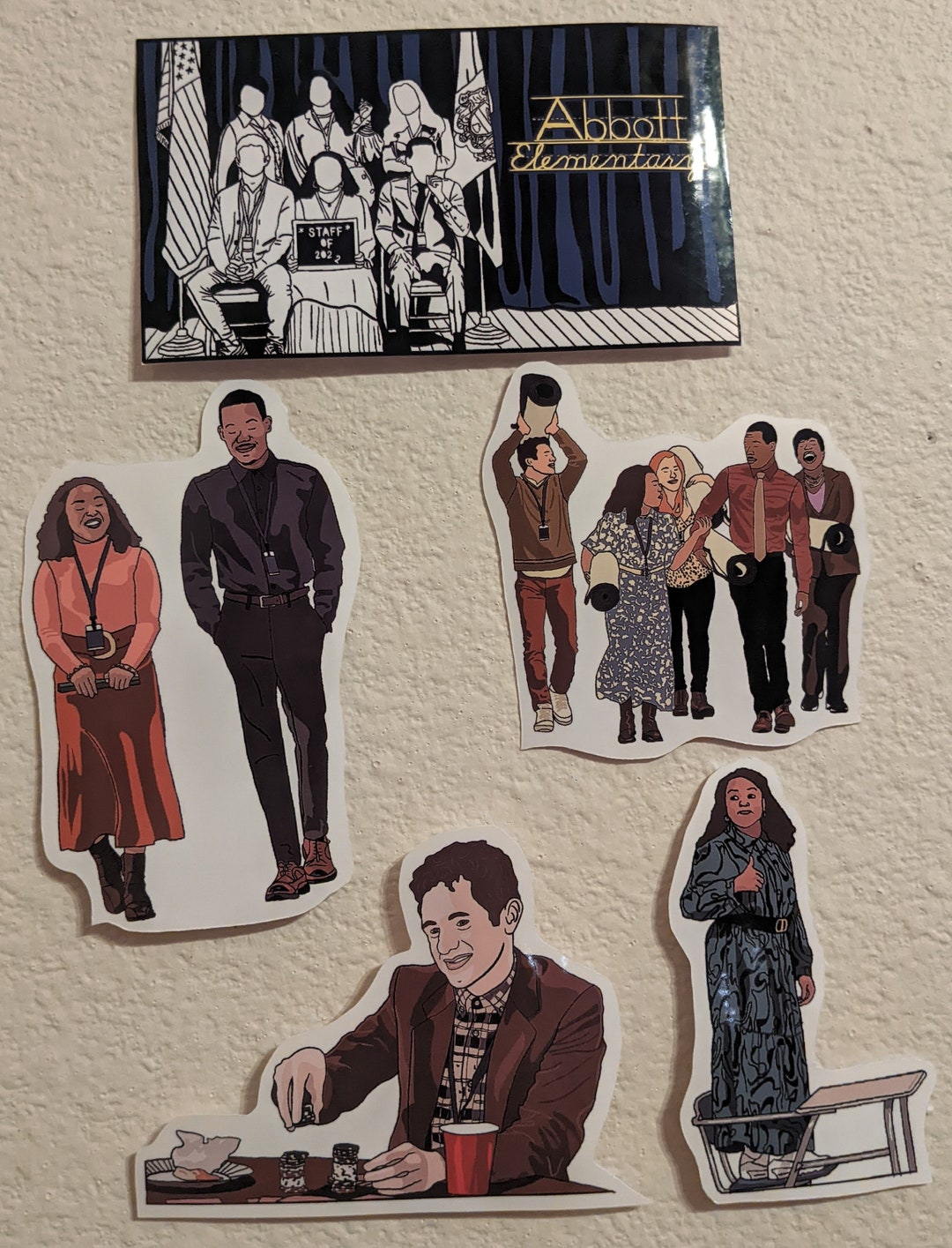 Abbott Elementary Stickers - Etsy