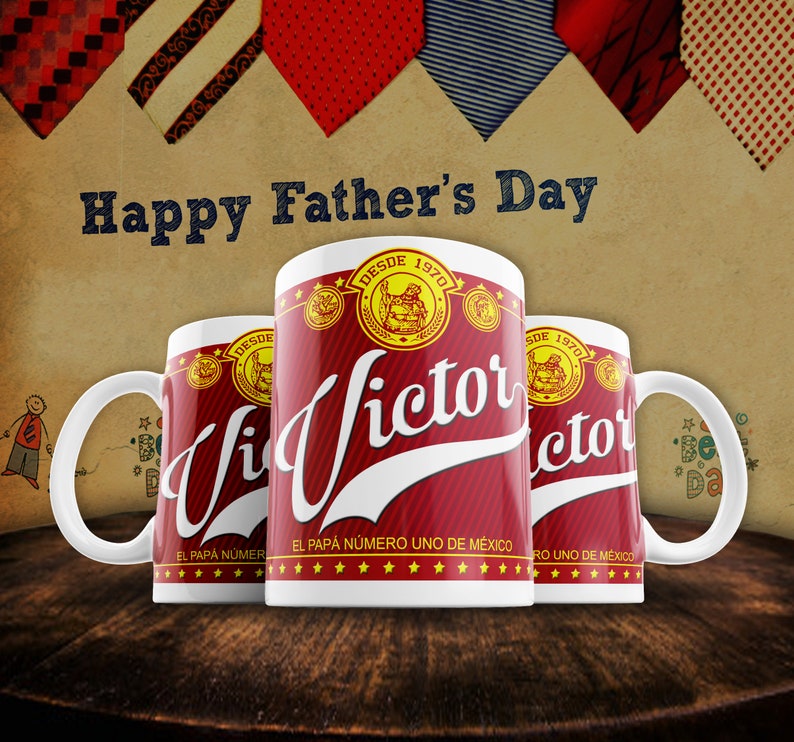 20 Designs to Sublimate Father's Day Mugs Editable Templates - Etsy