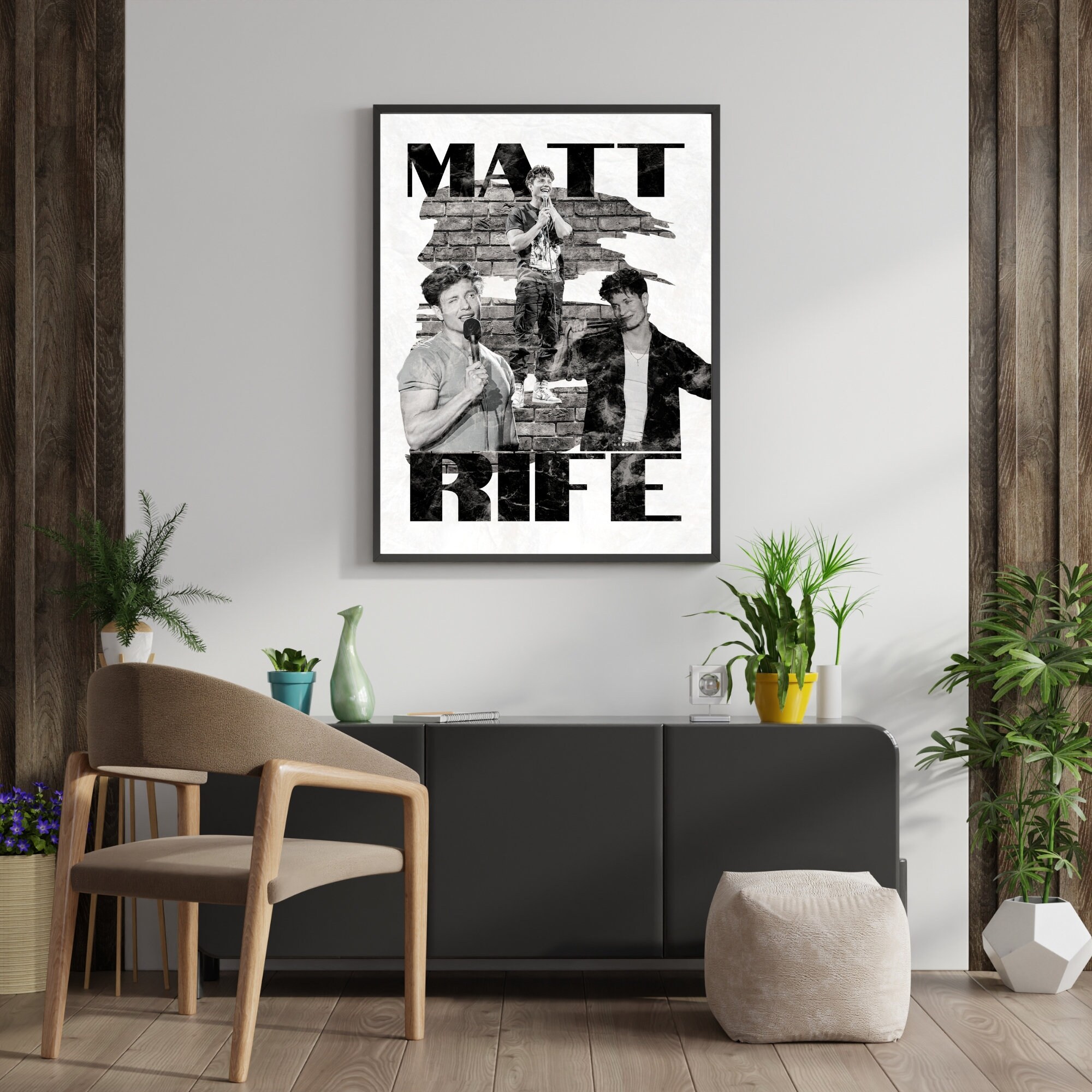 Printable Matt Rife Wall Art, Vintage Wall Art, Retro Style Wall Art ...