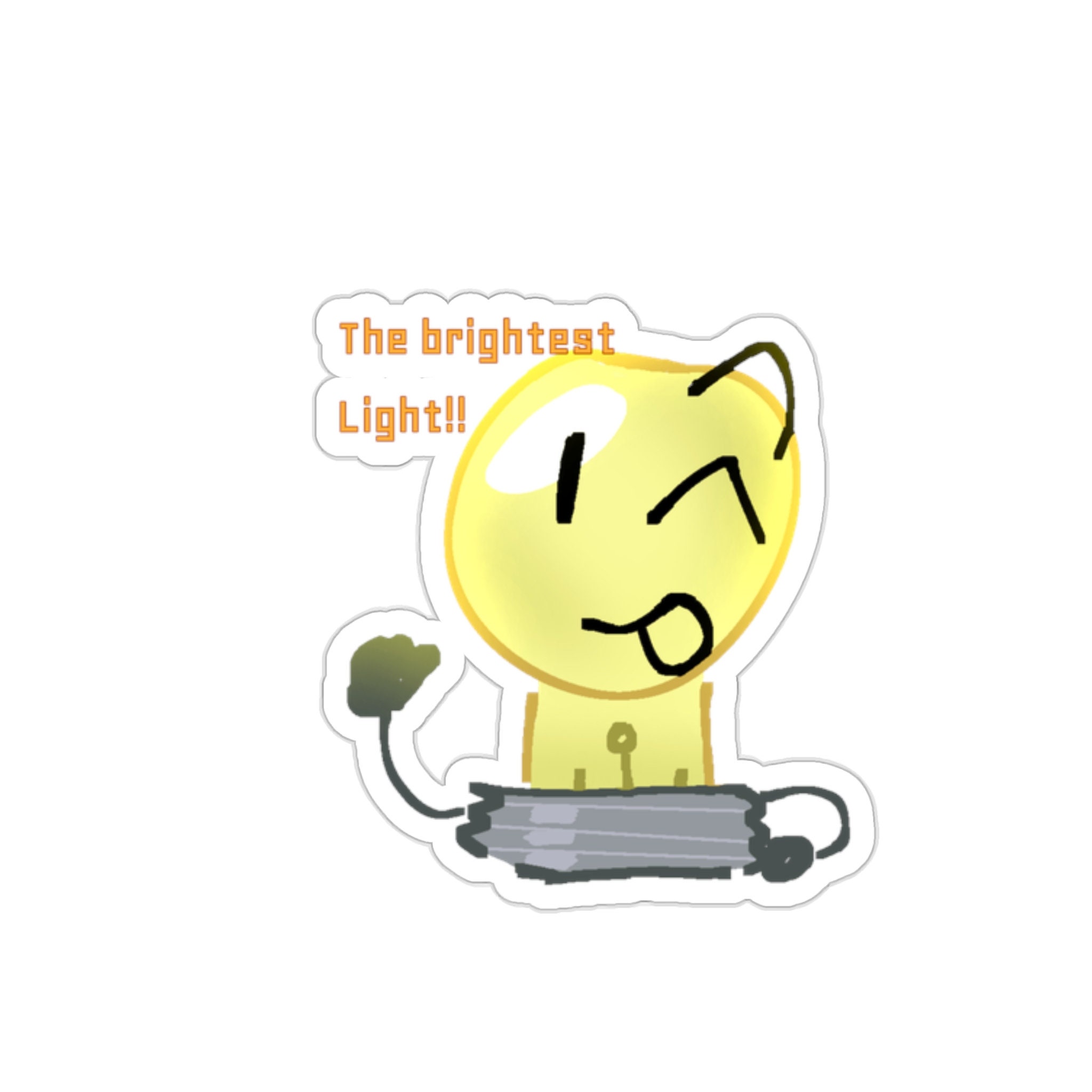 Lightbulb Inanimate Insanity Sticker - Etsy