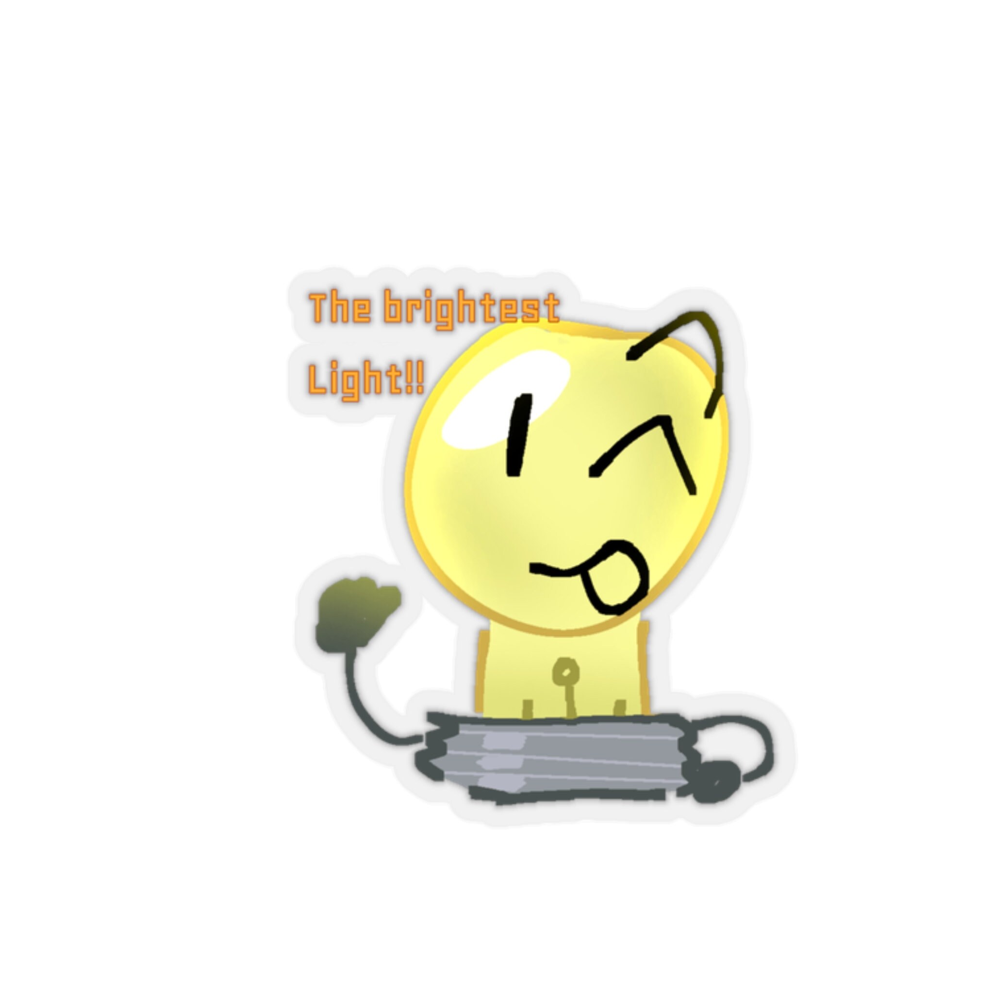 Lightbulb Inanimate Insanity Sticker - Etsy