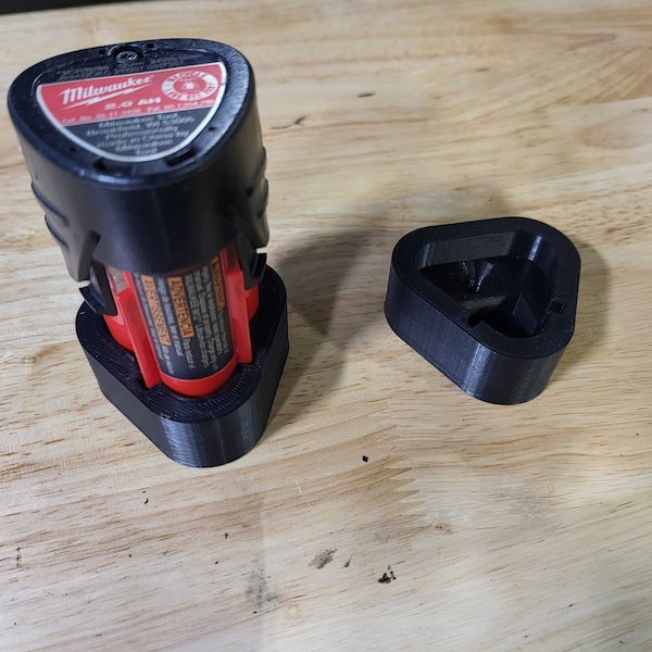 Milwaukee Battery 3d Print - Etsy