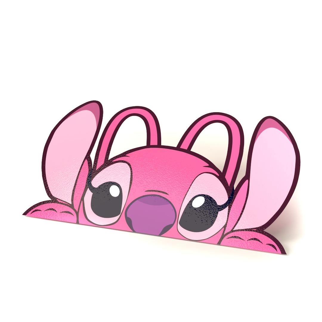 Pink Alien Peeker Sticker Decals for Car, Laptop, Phone, Console - Etsy