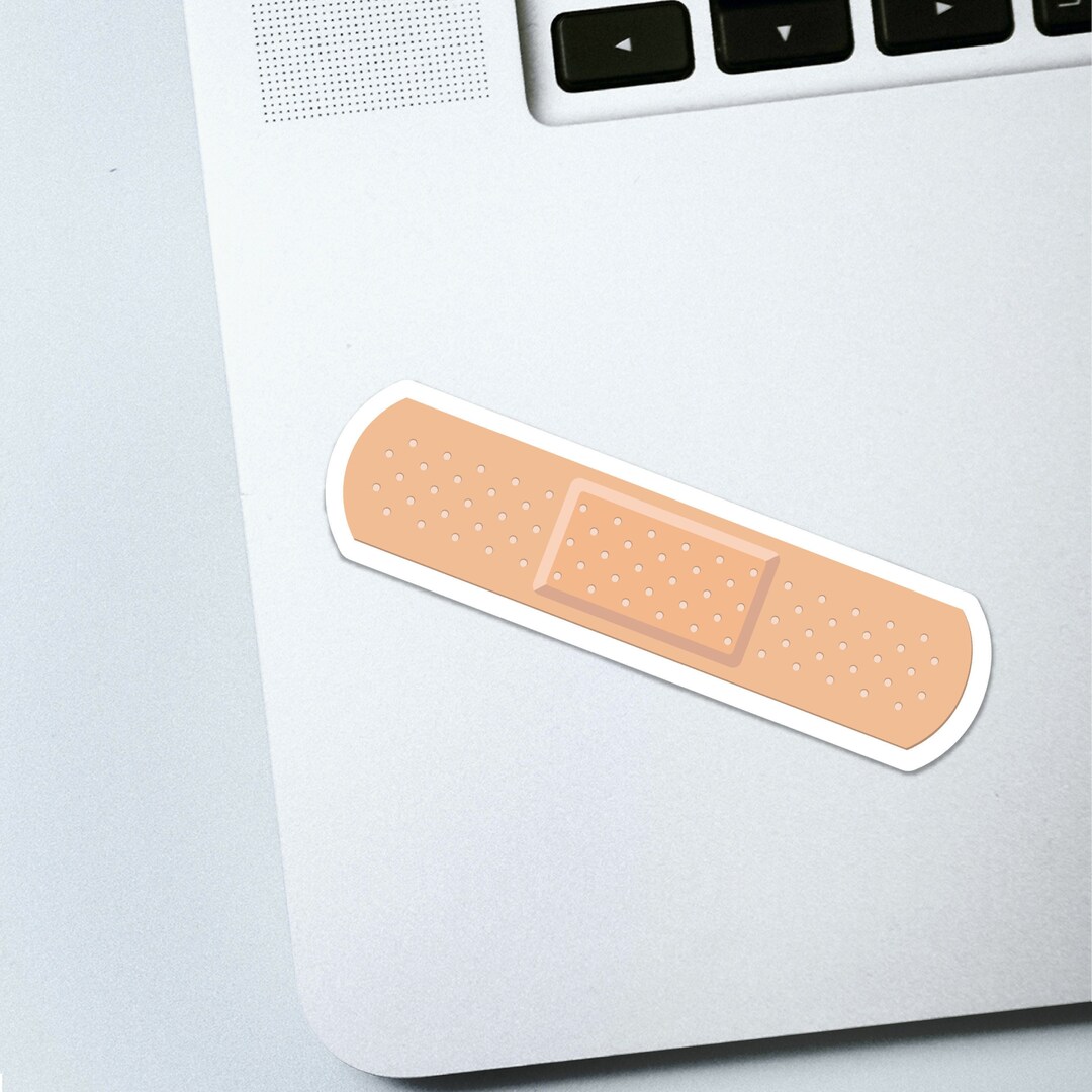 Band-aid Sticker - Self Care Sticker - Mental Health Sticker - Decals ...