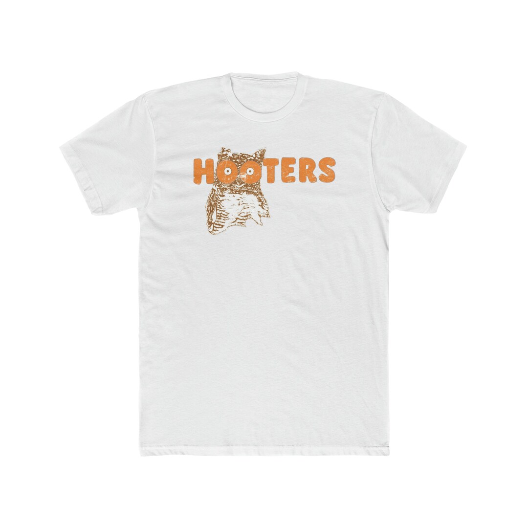 Hooters Vintage Distressed Retro Logo Unisex Cotton Crew Tee - Etsy