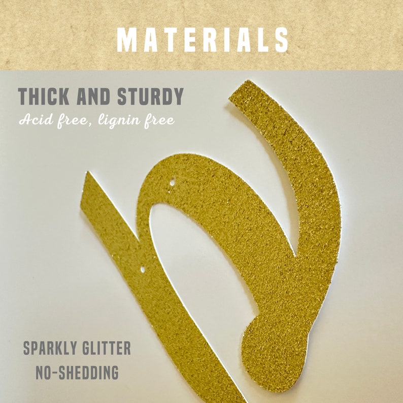 Cursive Custom Two Lines / Custom Wedding Hashtag, Large Glitter Custom ...